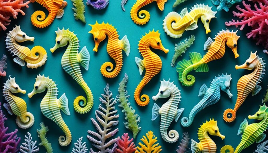 What are the different species of seahorses?