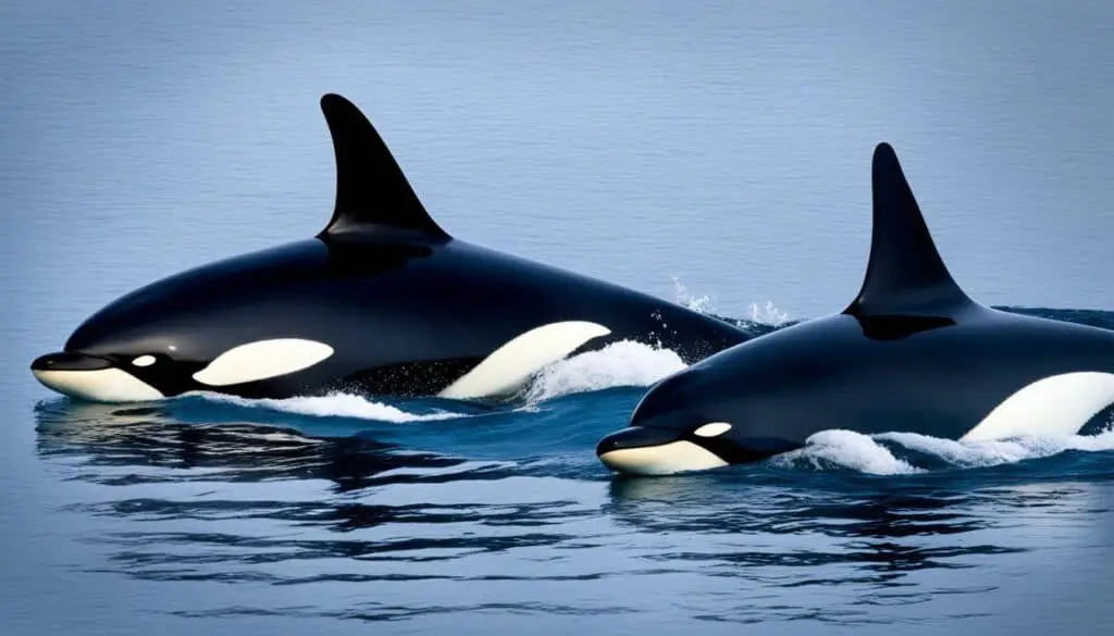 What are the different types of orcas?