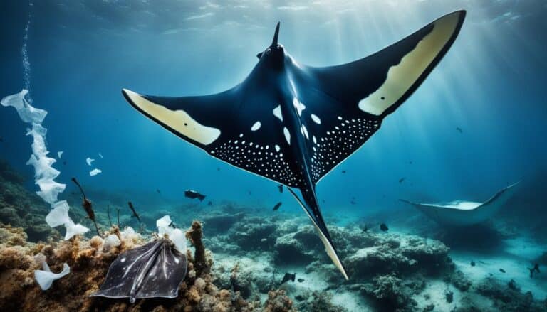 What threats do manta rays face?