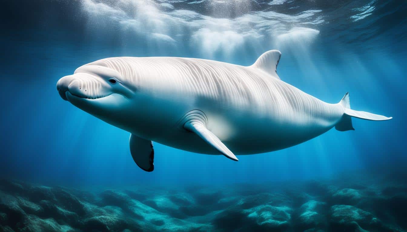 Why are beluga whales white?