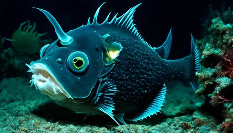 How do anglerfish reproduce?