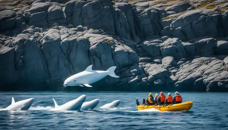 What do beluga whales eat?