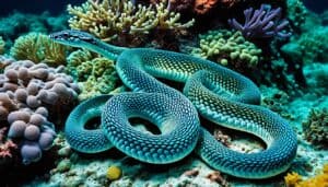 How do sea snakes breathe underwater?