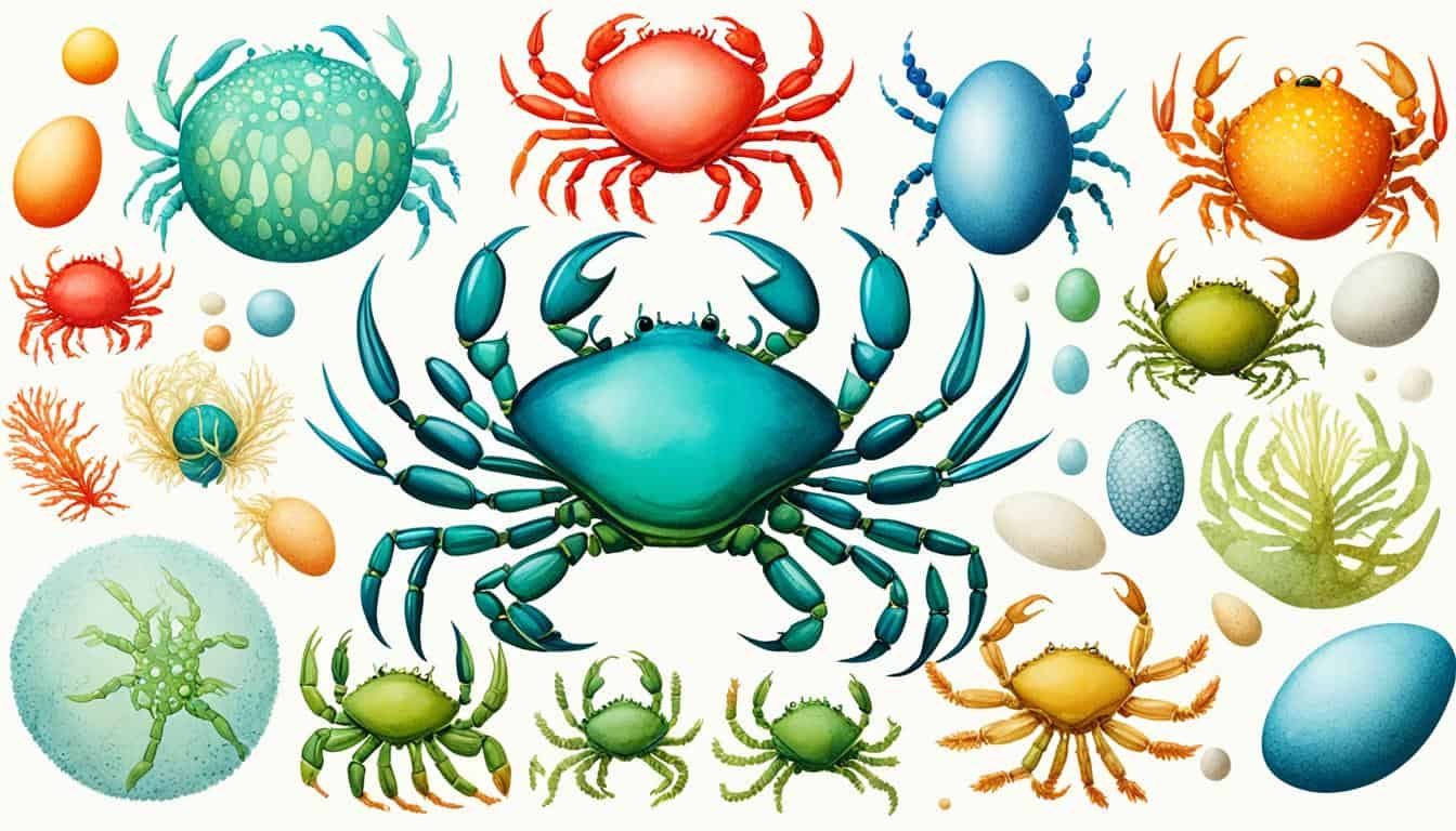How do crabs reproduce?