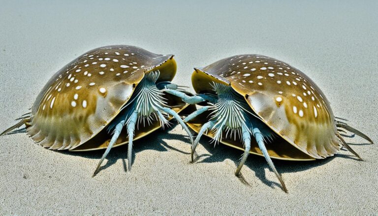 How do horseshoe crabs reproduce?