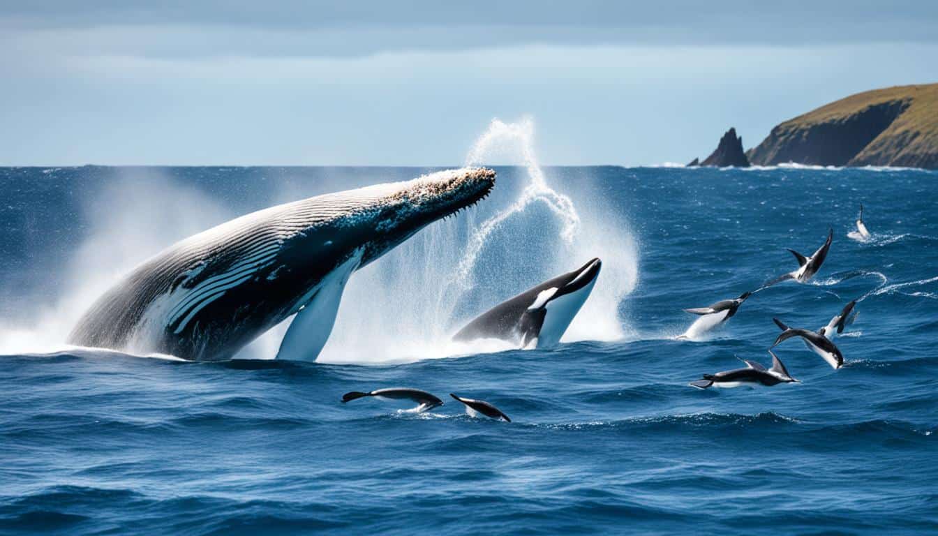 How do krill interact with other marine life?