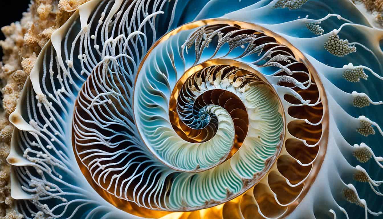 How do nautiluses adapt to deep-sea environments?