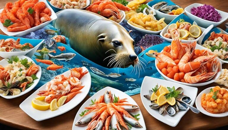 What do sea lions eat?