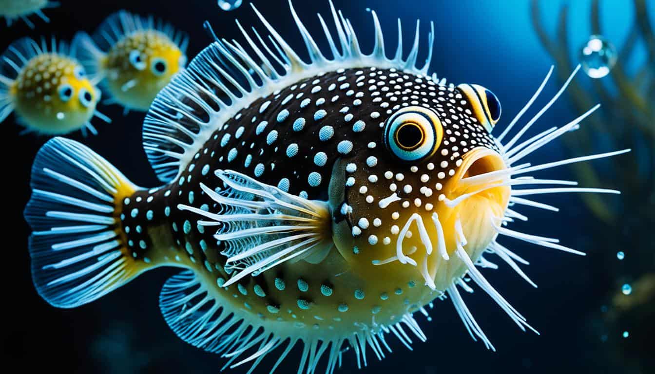 How do pufferfish use their toxins?