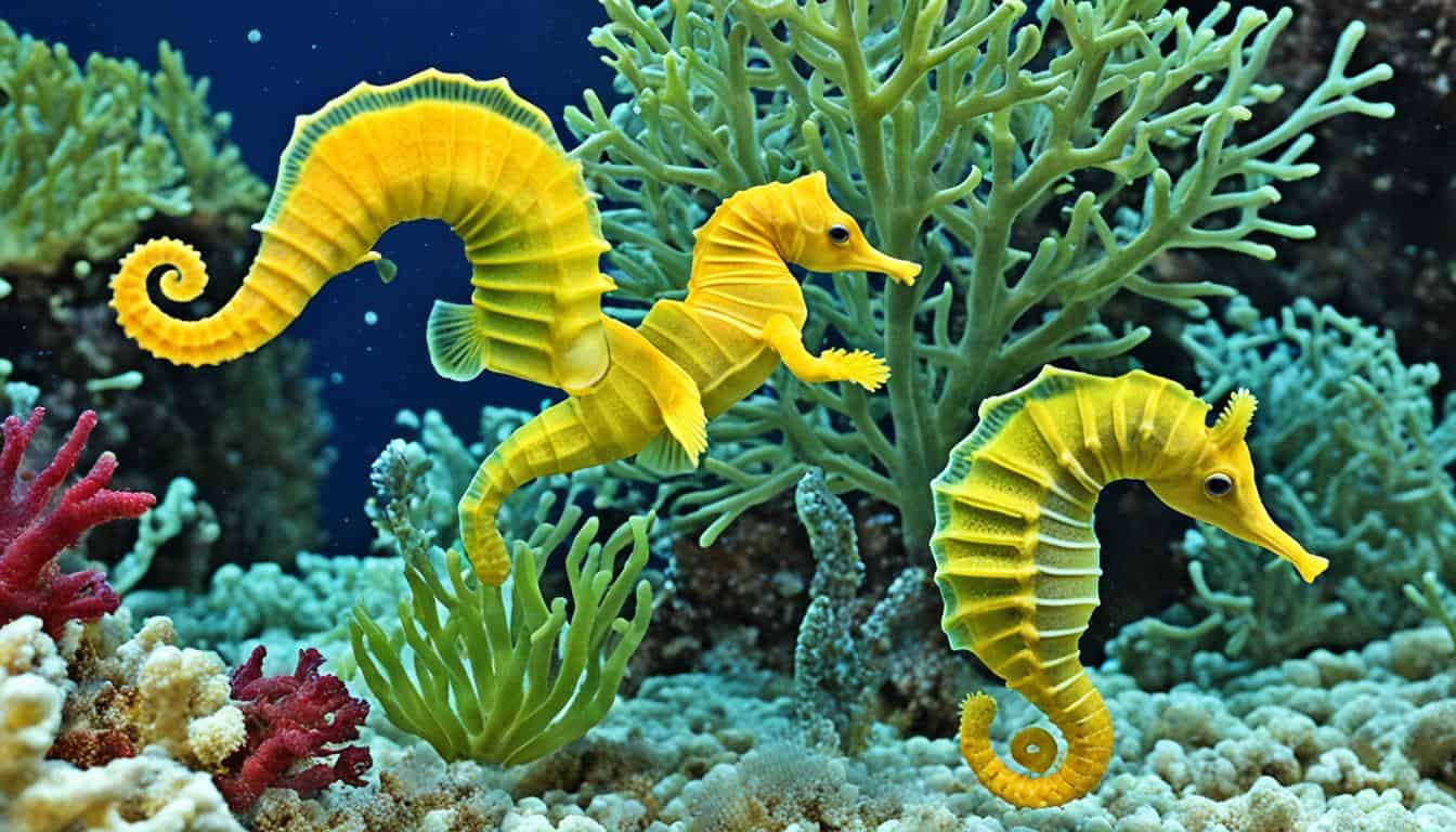 What do seahorses eat?