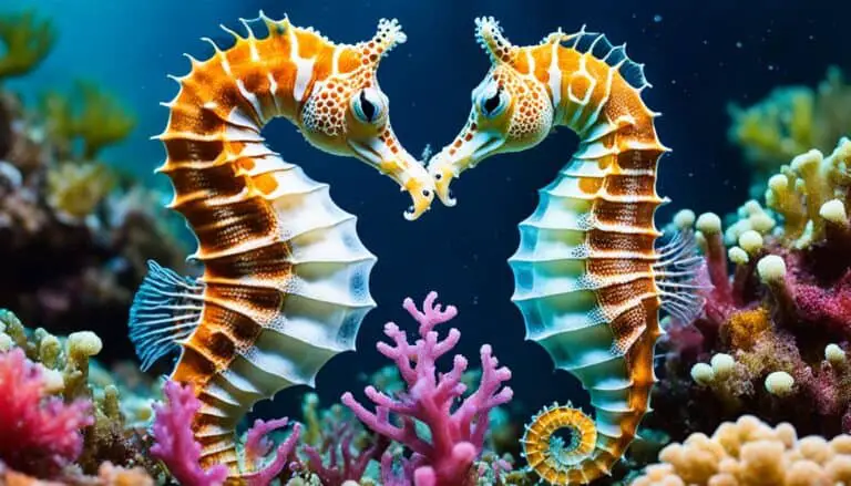 How do seahorses reproduce?