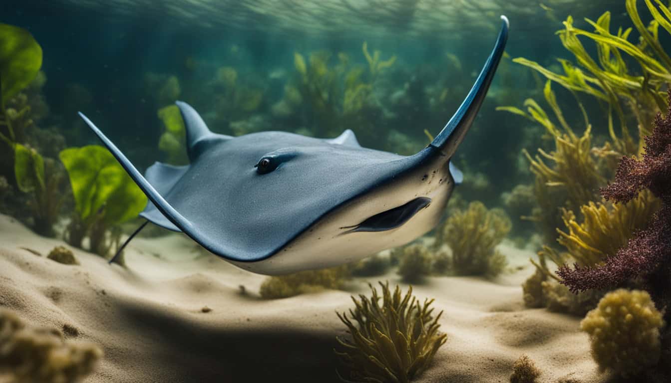 How do stingrays use their barbs?