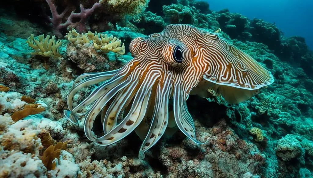 How do cuttlefish hunt?