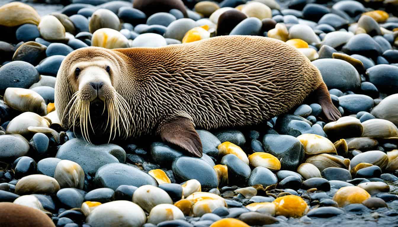 What do walruses eat?