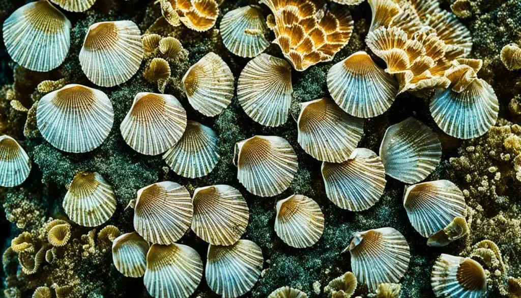 How are scallops harvested?